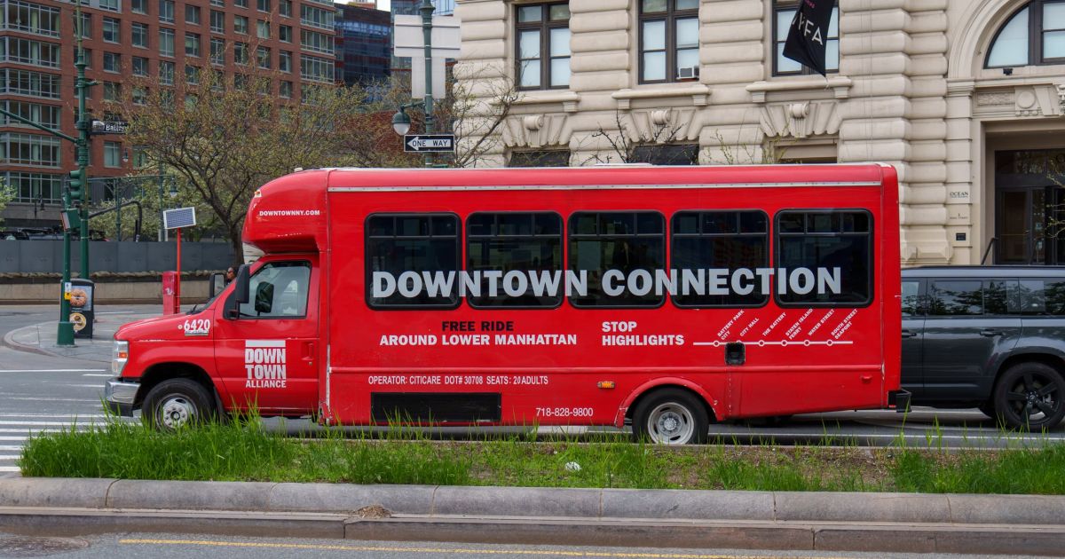 Downtown Connection Bus, pour prendre le bus gratuitement à New York